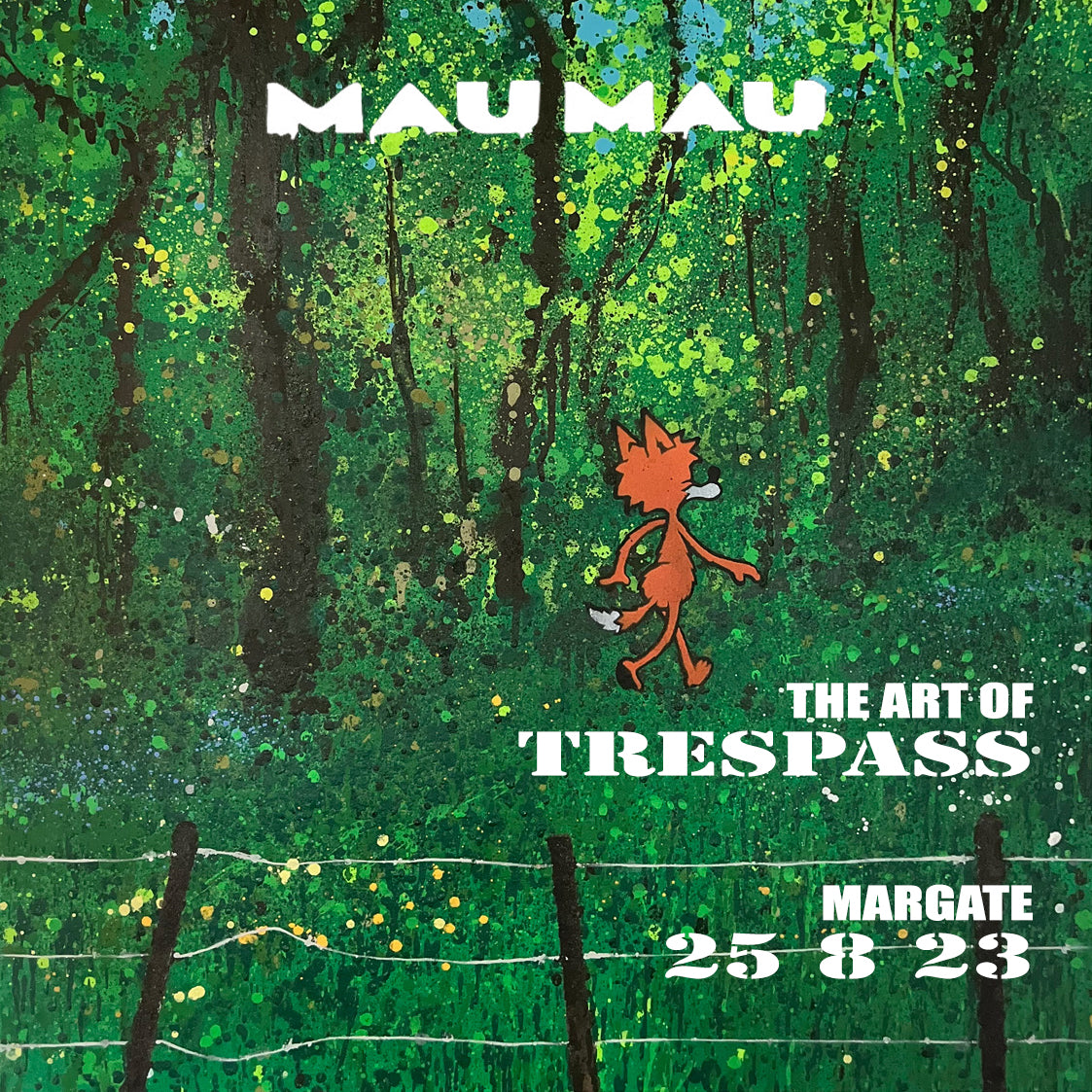 MAU MAU The Art Of Trespass GraffitiPrints mau-mau-the-art-of-trespass-graffitiprints